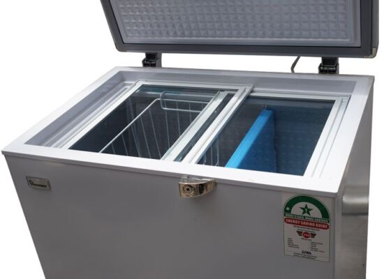 140 LITERS CHEST FREEZER, WHITE- CF/231 – KING HOUSEHOLD ELECTRONICS